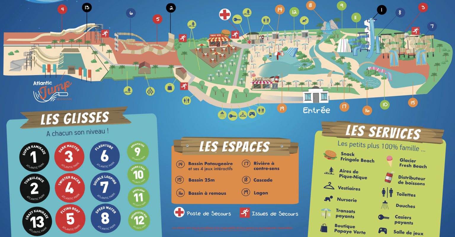 Atlantic Park 2023 : Tarifs & Promos, Météo, Adresse, Horaires du parc ...