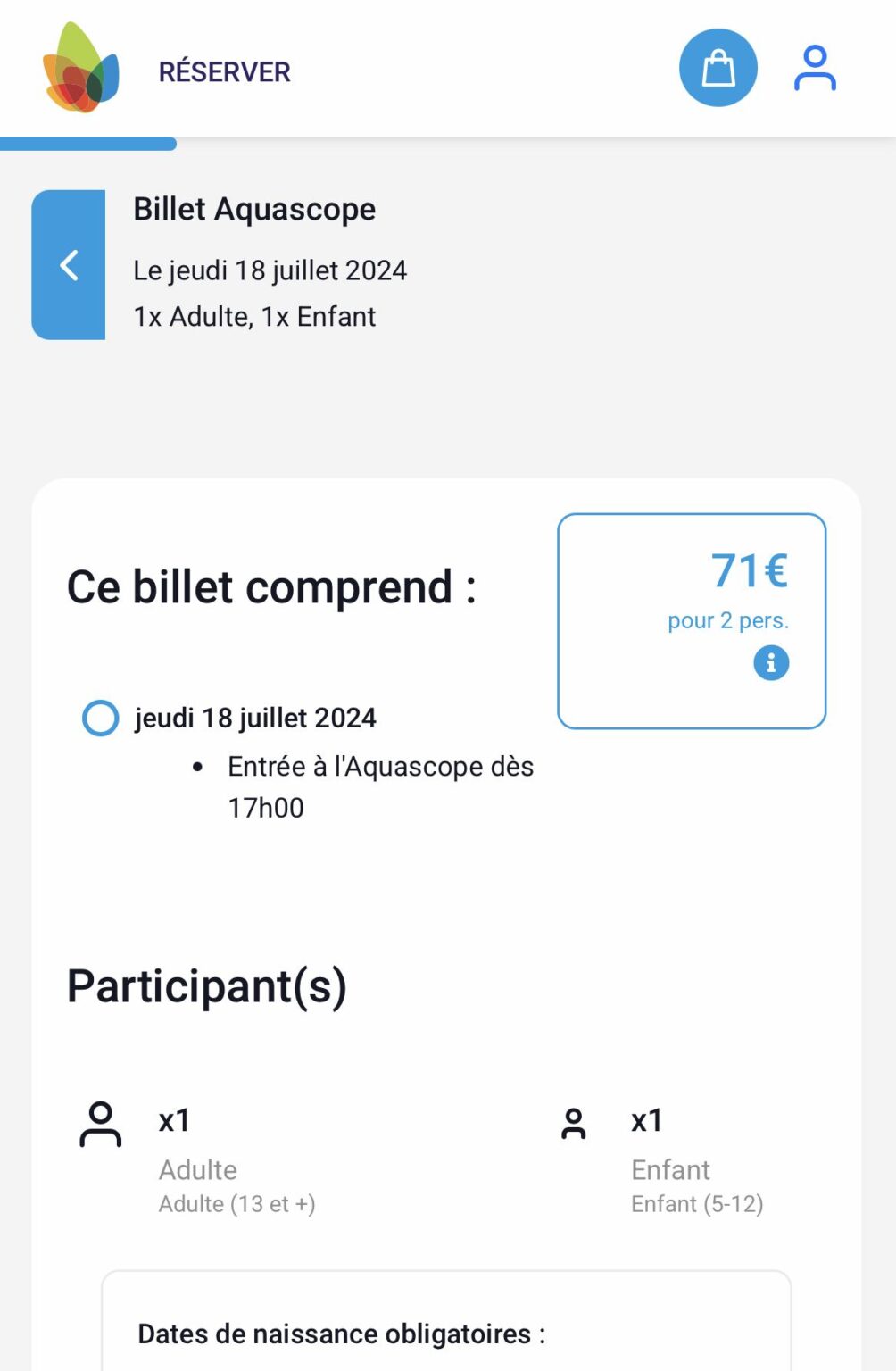 Comment réserver un billet Aquascope (sans le Futuroscope)